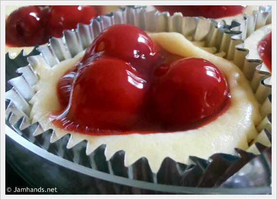 Cherry Cream Cheese Tarts