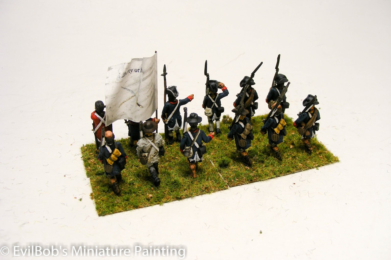 Evil Bob's Miniature Painting: 28mm AWI Commission