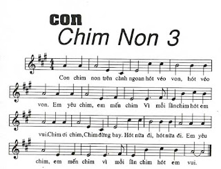 Simple Music Notes: Con chim non 3