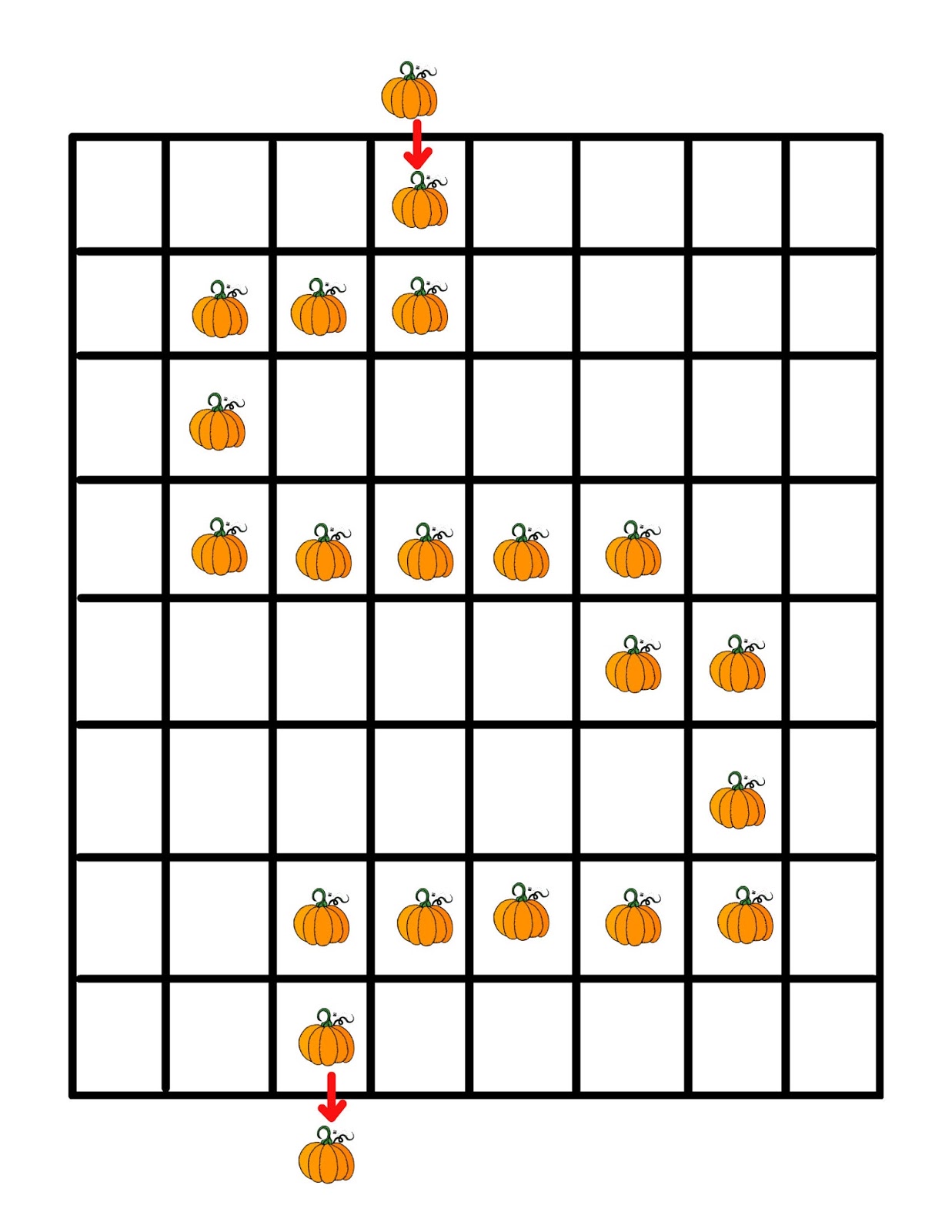 {FREE} Preschool Pumpkin Mazes | Preschool Powol Packets