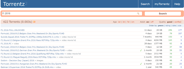 Googleiani: Torrentz