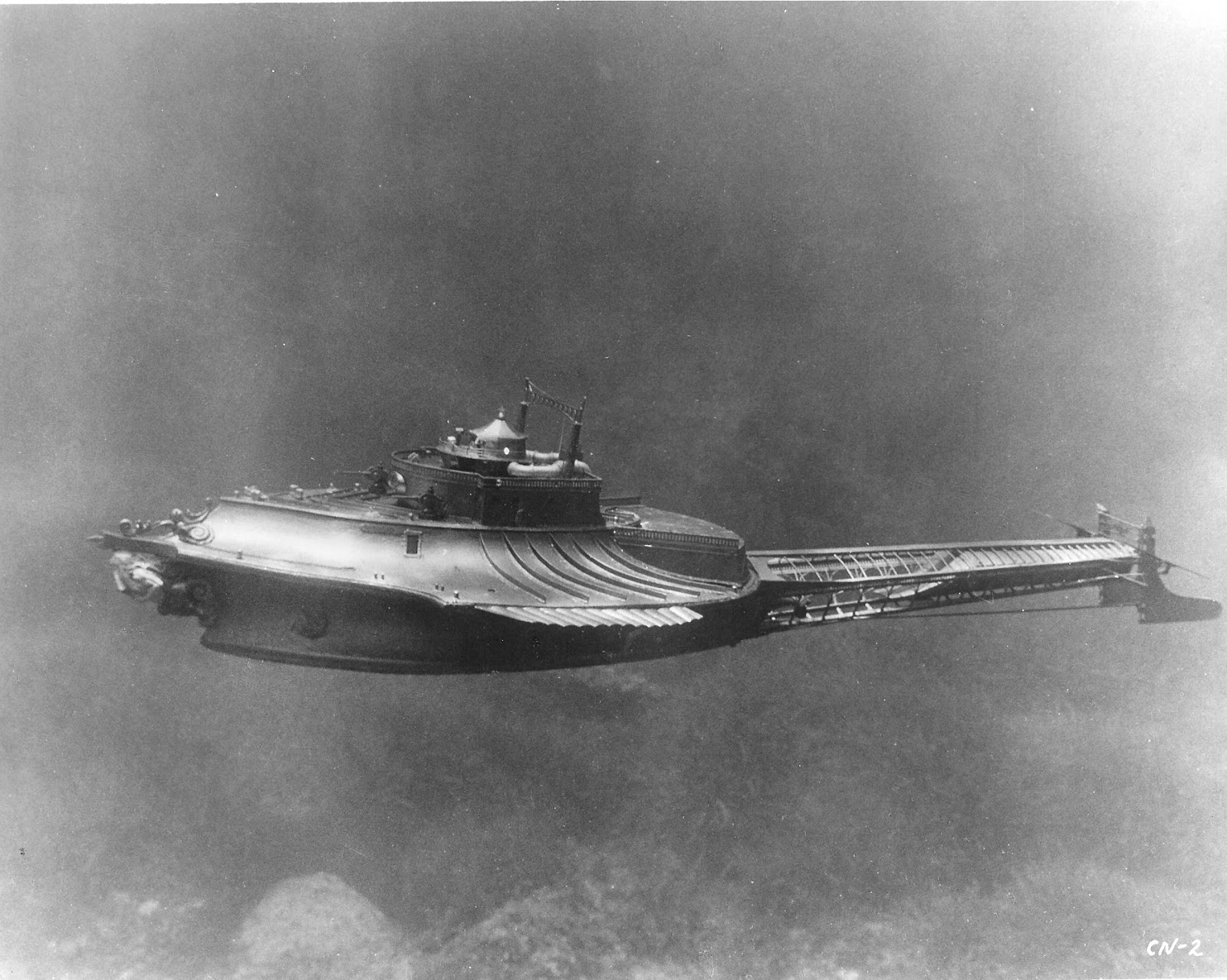 model ships in the cinema: Captain Nemo and the Underwater City 1969