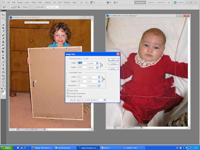 Blue Jeans Girl: Family picture (My 1st Photoshop project. Tutorial.)