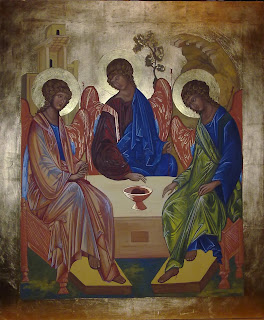 Road to Rome: The Trinity Icon, by Andrei Rublev