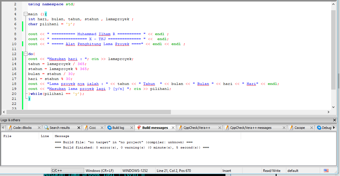 NGODING AREA PART 3 ~ NOOB PROGRAMMER