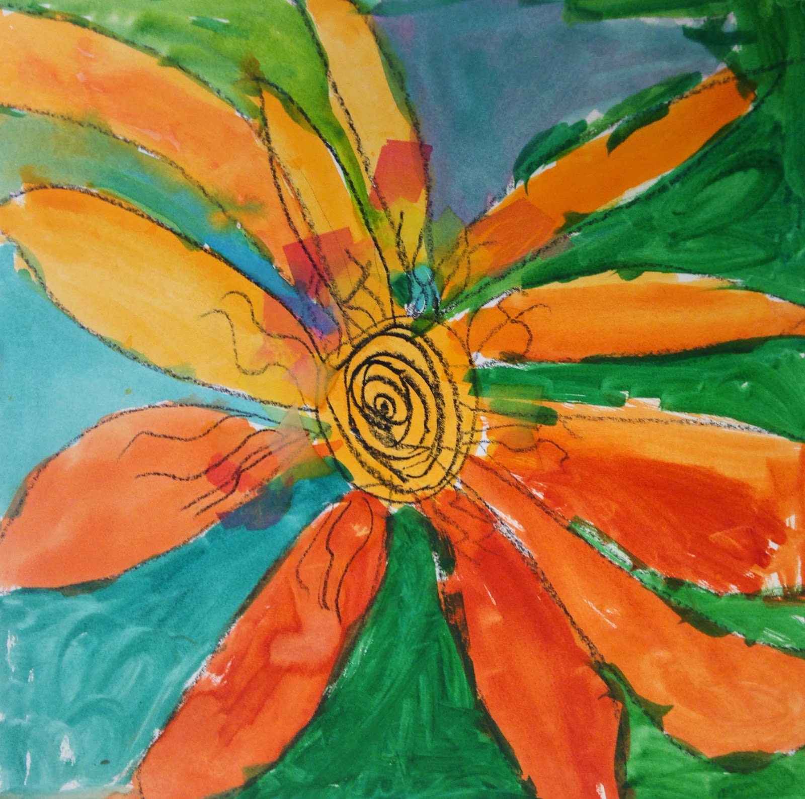 Georgia Okeefe Flower Paintings