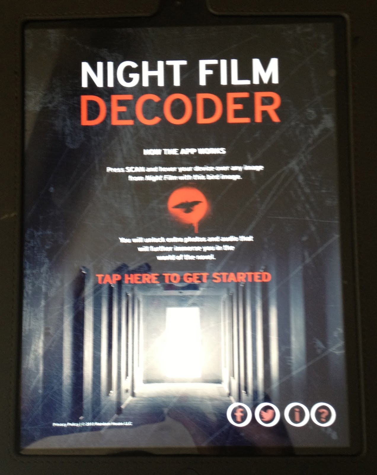 Mystery Playground: Book Review: Night Film by Marisha Pessl