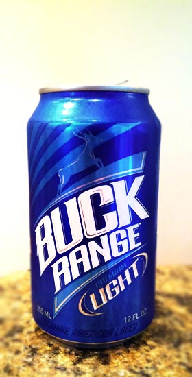 Bob's Brew and Liquor Reviews: Buck Range Light Beer