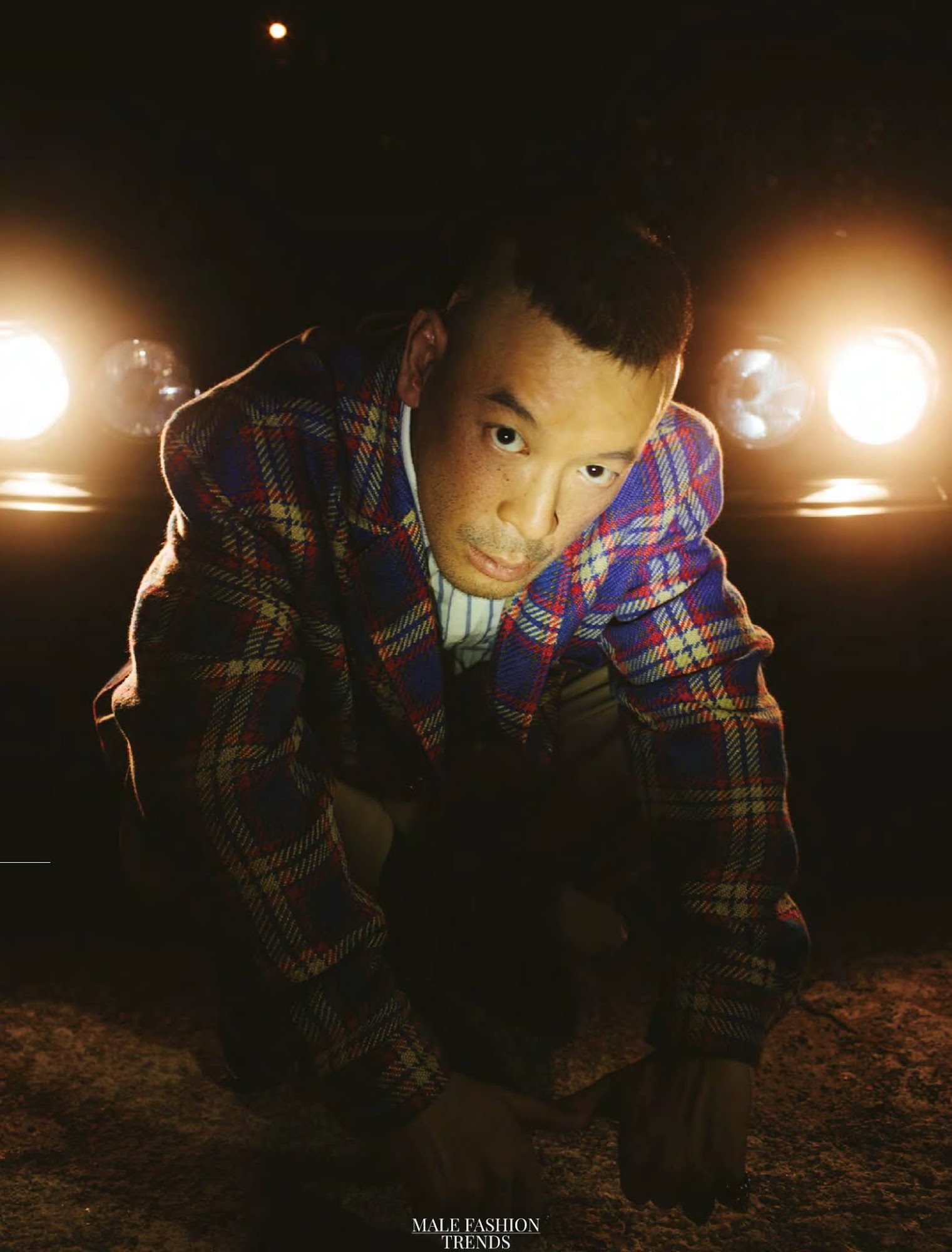 Juno Mak para Men's Uno China en fotos de Simon C