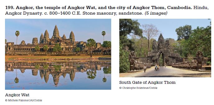 Gibby's AP Art History: 199. Angkor, the temple of Angkor Wat, and the ...
