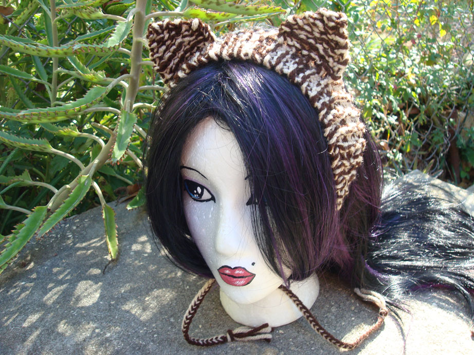 NyanPon.com: Tabby Cat Headband