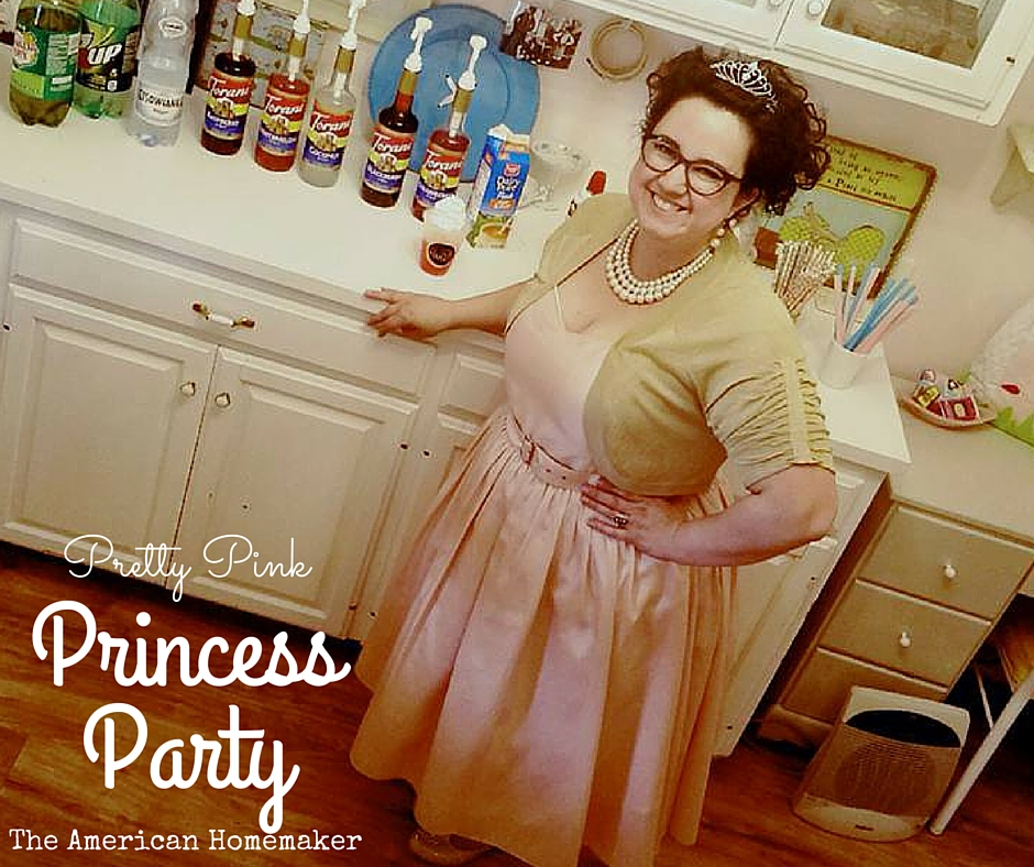 The American Homemaker: Pretty Pink Princess Party