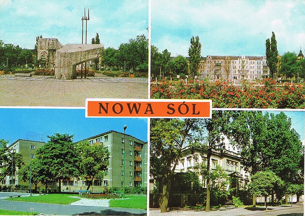 Jolanta Paczkowska przedstawia Lubuskie: Nowa Sól na starej pocztówce ...