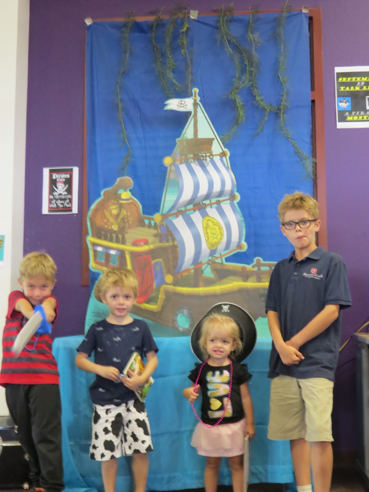 Storytime with Miss Tara and Friends: Talk Like a Pirate Day