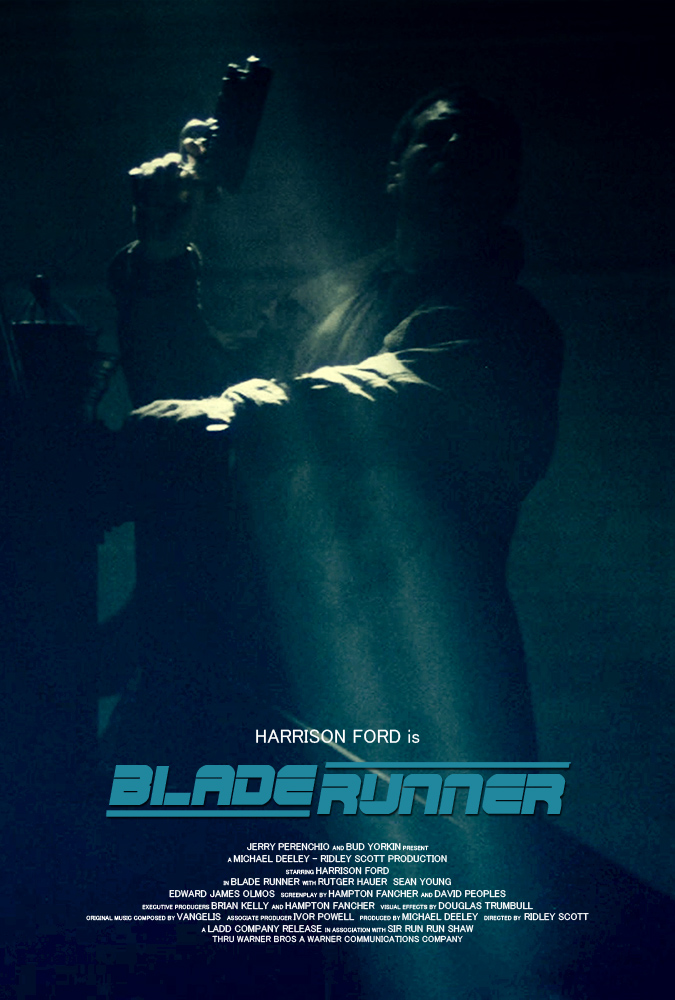 The Geeky Nerfherder: Movie Poster Art: Blade Runner (1982)