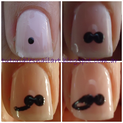 Tutoriales Nail Art: Uñas Mostacho