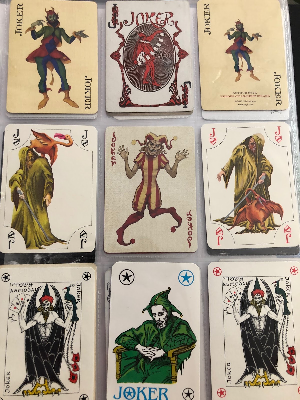 Evil Joker Card