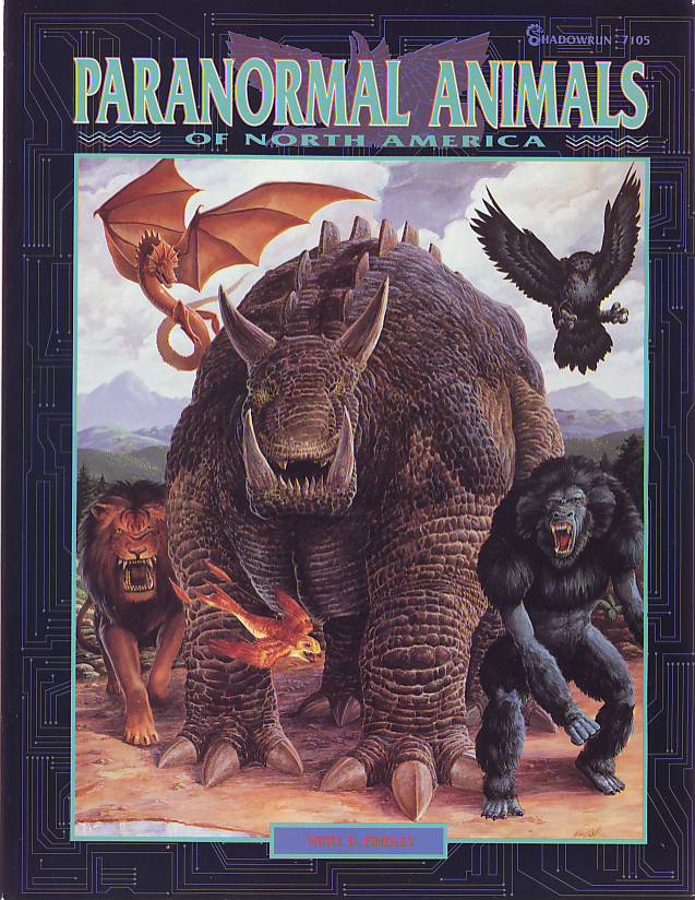 Quag Keep: Paranormal Animals of North America - FASA, Dream Warrior