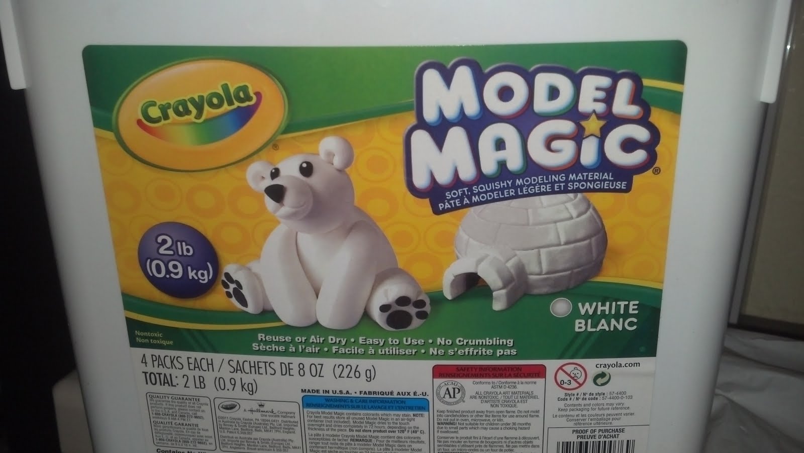 Welcome to Scrappin' Cat's Creative Endeavors: Crayola Model Magic ...