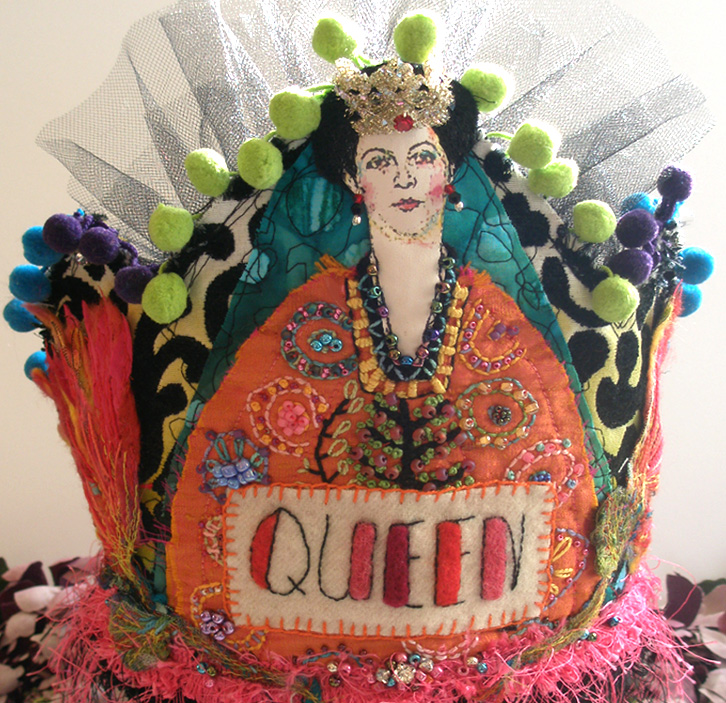 Sew Old Sew New: My Stitched Video Workshop- The Queen of Creativity!