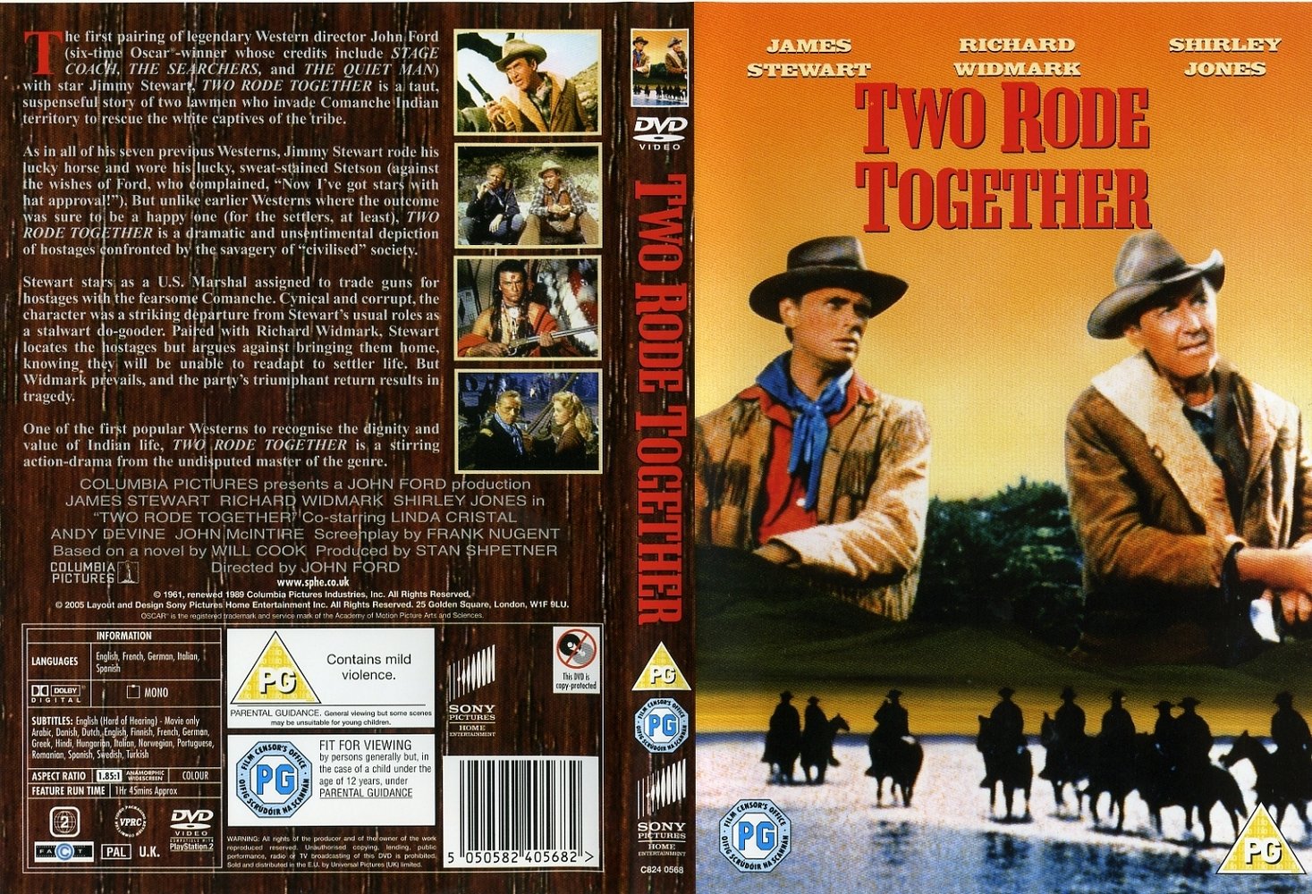 Two Rode Together - Capas Covers - Capas De Filmes Grátis