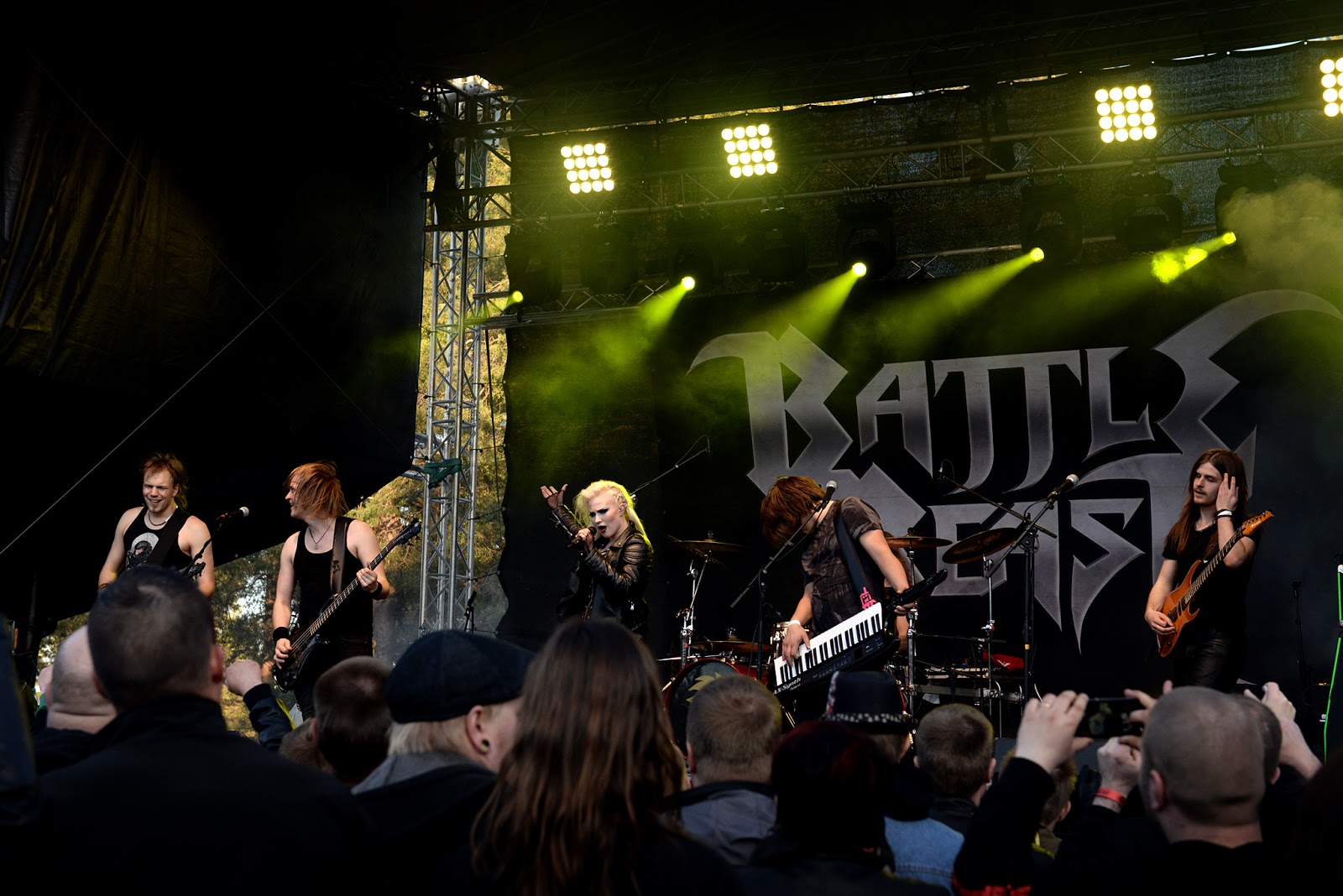Chaos Tube: Kuvagalleria! Battle Beast (feat. Nitte Valo ...