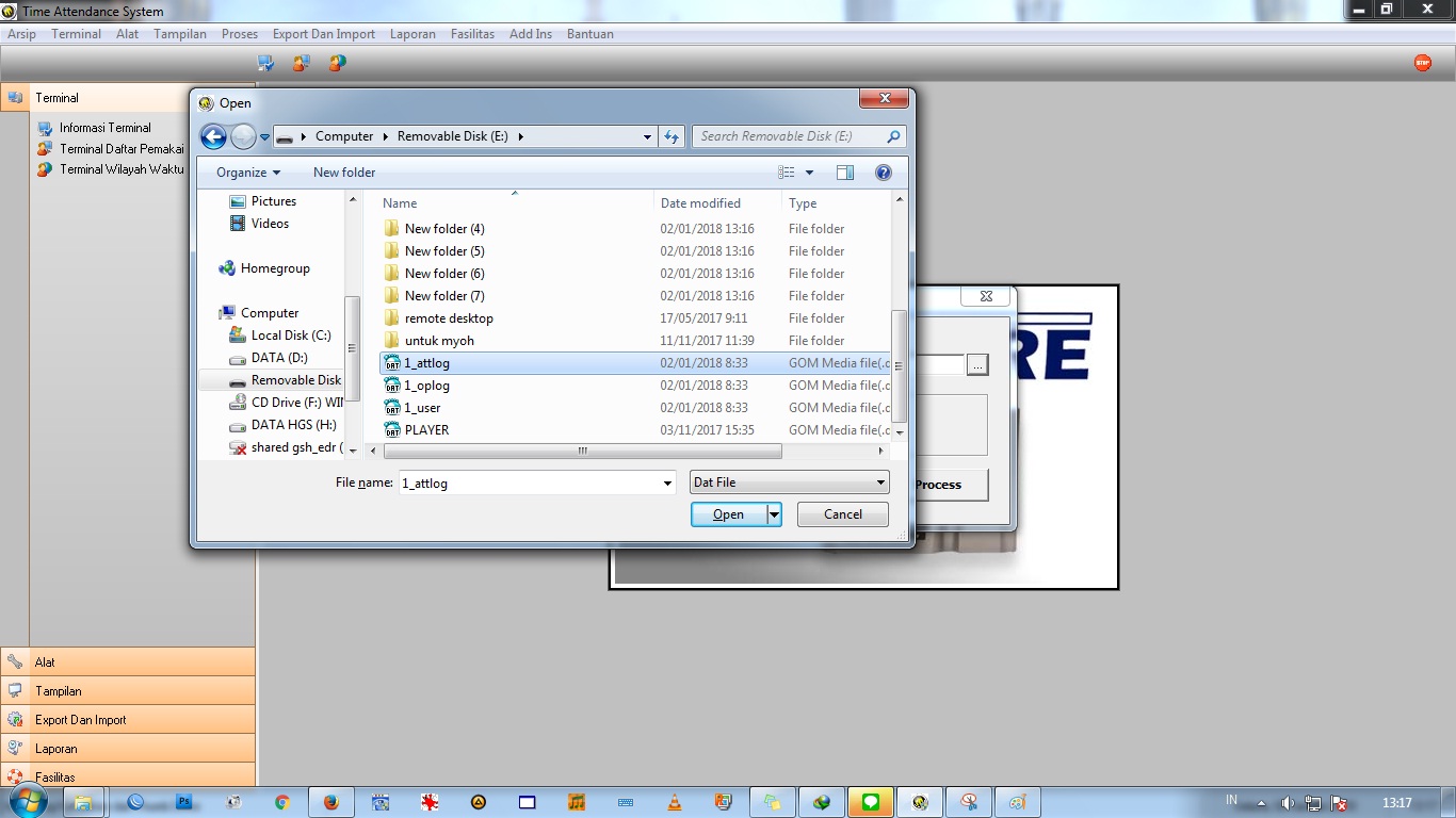 BEBAS BERCERITA: Cara mengambil data absen sidik jari pada komputer