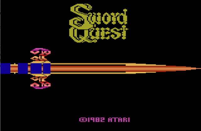 Mr. Glitch's Retro Reviews: The Swordquest Competition For Atari 2600