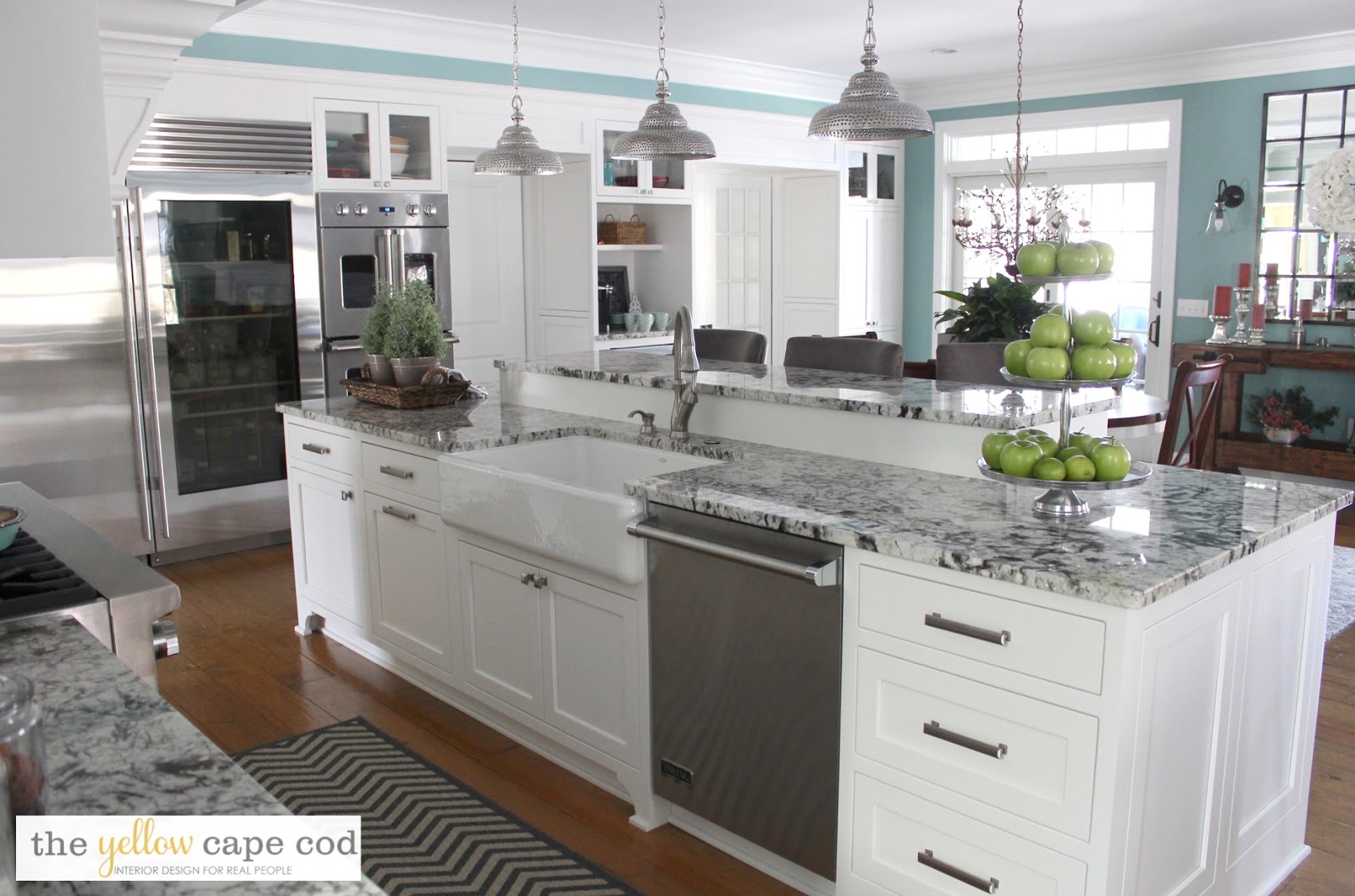 The Yellow Cape Cod: Dramatic Kitchen Makeover Reveal~Before and After