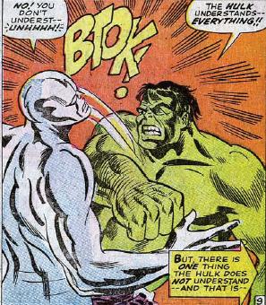 "Hero Envy" The Blog Adventures: HULK VS SILVER SURFER