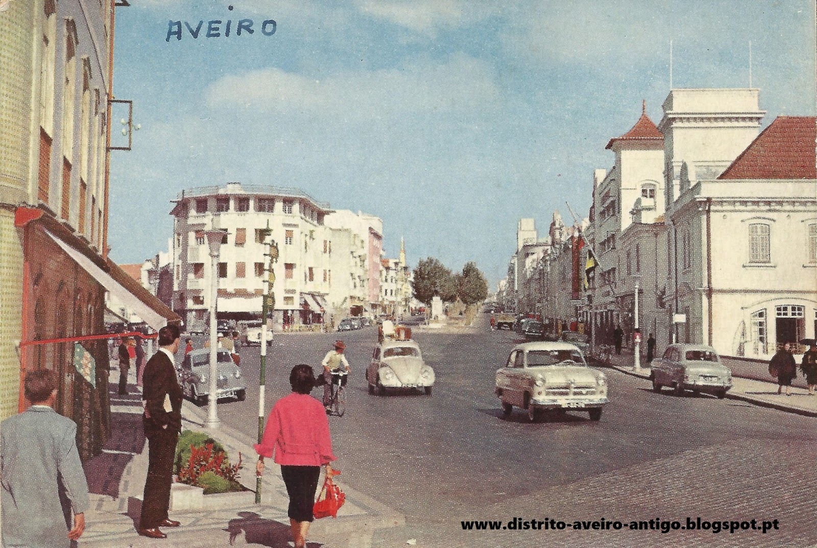DISTRITO DE AVEIRO antigas imagens : AVEIRO anos 1960 postal antigo ...