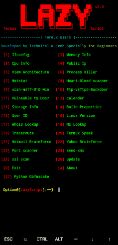 👾 How to install Lazy Script in Termux