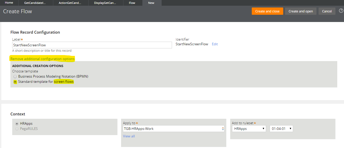 Pega Learnings Screen Flow In Pega