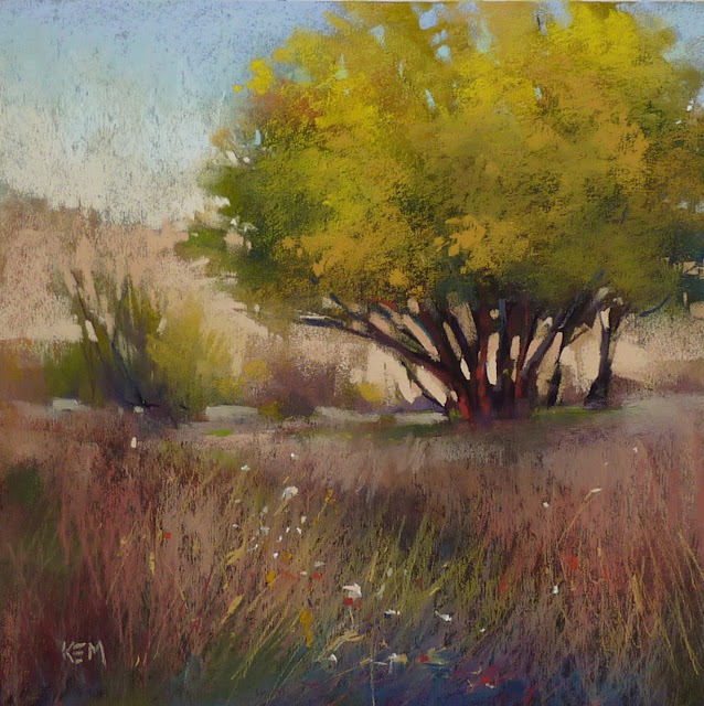 Painting My World: 10 Steps to a Yellow Tree Painting