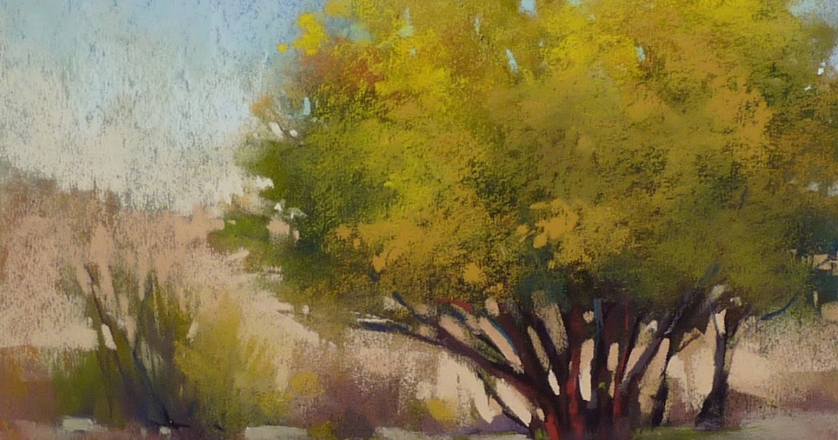 Painting My World: 10 Steps to a Yellow Tree Painting