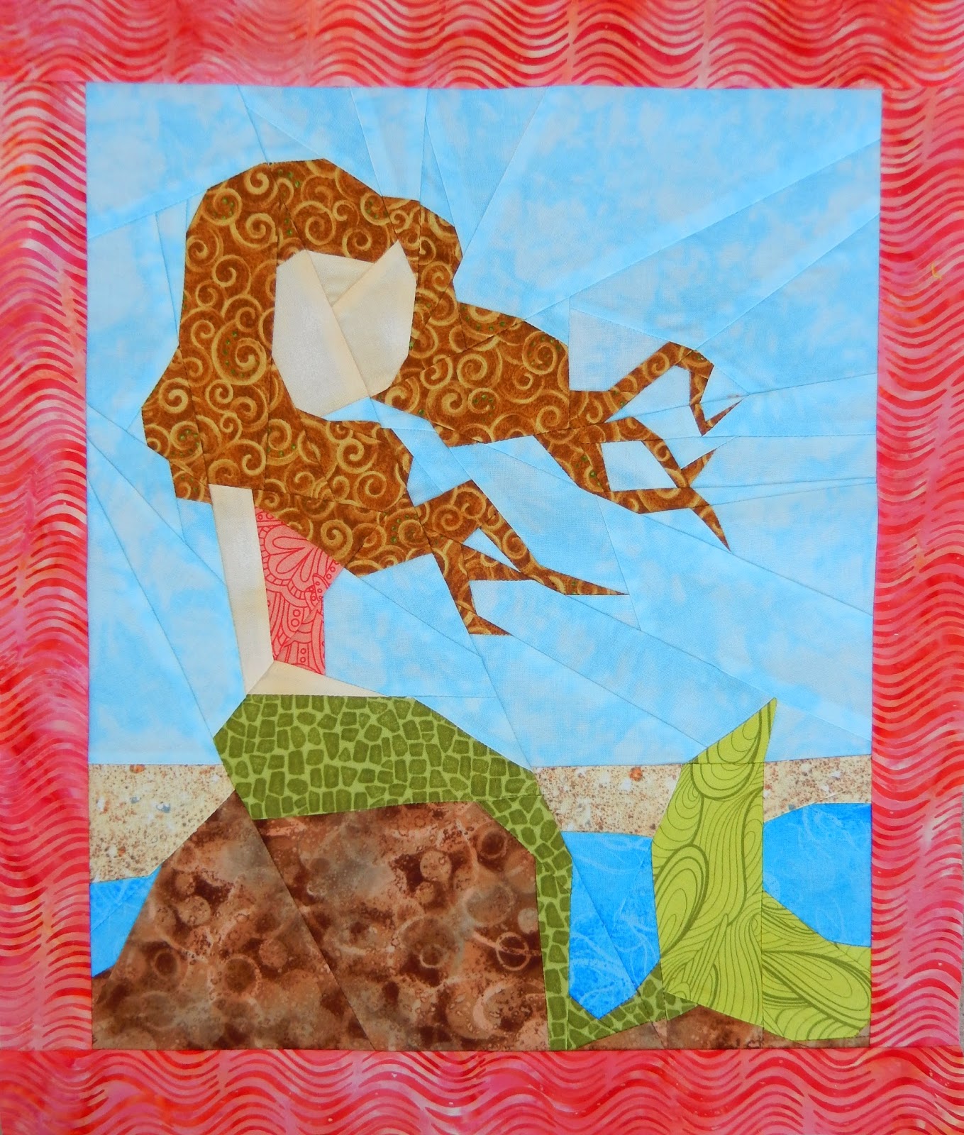 Quilting Mod : Round Robin Starter Block