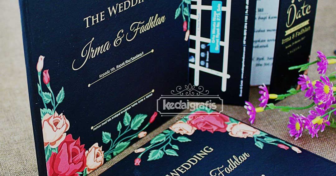 Kartu Undangan Pernikahan Unik Dan Murah Di Jakarta