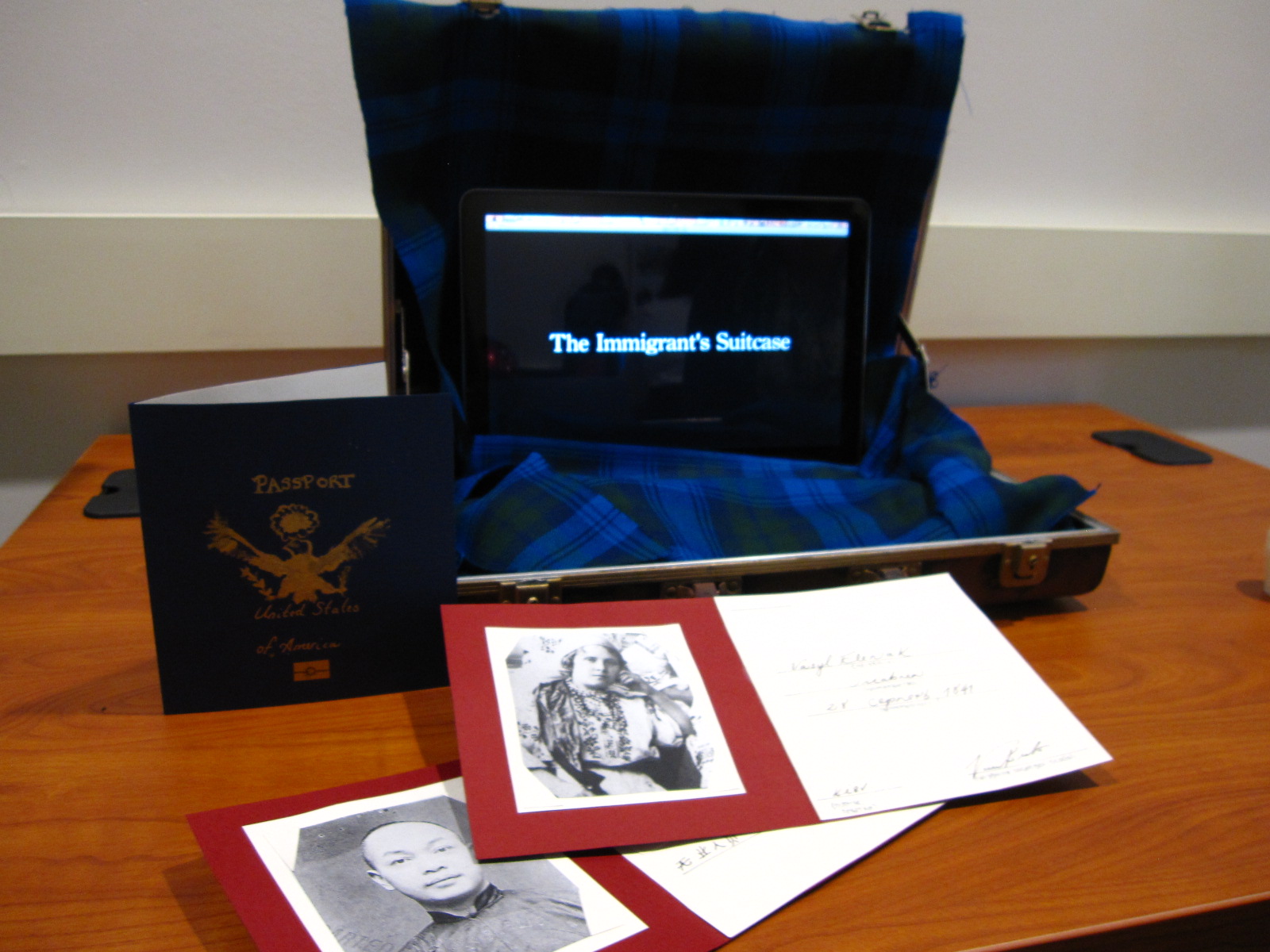 Cautious Endeavours: The Immigrant's Suitcase: The Finished Project