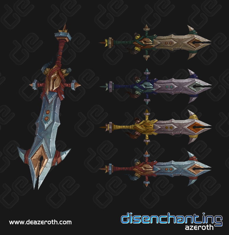 Disenchanting Azeroth: Mists of Pandaria Beta : New Weapon & Shield Models
