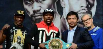 Pertandingan Tinju Abad ini antara Manny Paciauo Vs Floyd Mayweather ...