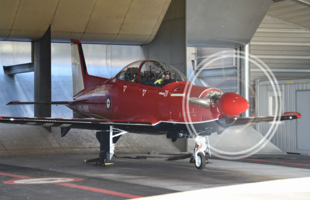DEFENSE STUDIES: First Engine Run for Australian PC-21