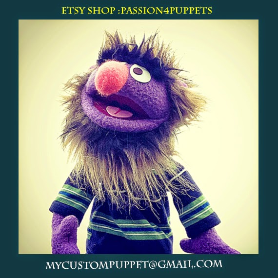 PASSION 4 PUPPETS : Wild man Custom puppet .. Get a custom puppet made ...
