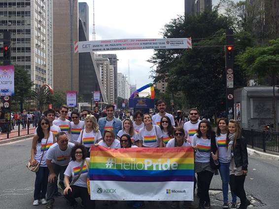 Microsoft participa da 20ª parada LGBT apoiando pautas a favor dos ...