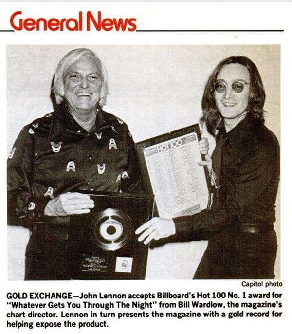 The Beatles In The News: John Lennon - Billboard Magazine January 18th 1975