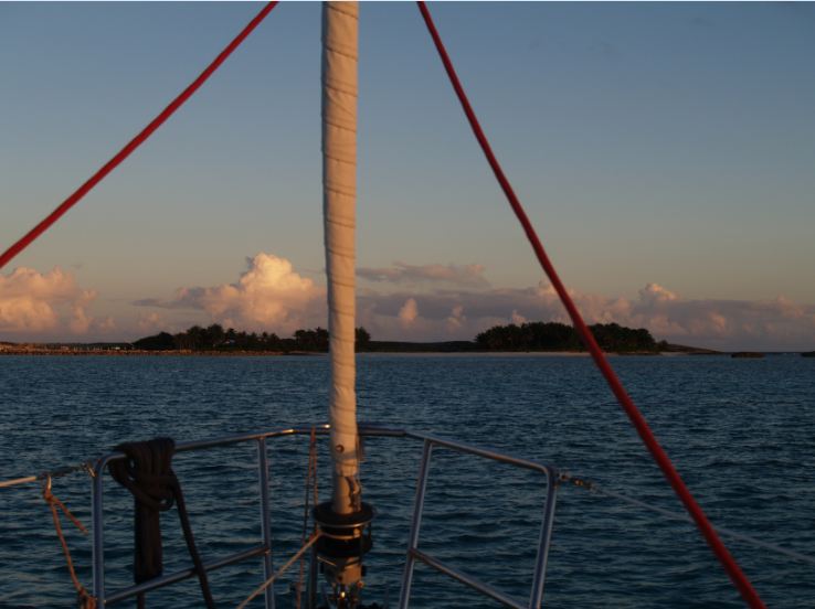 Rodignard: Ancrage Soldier Cay, Bahamas -- Le 14 Decembre -- 2015