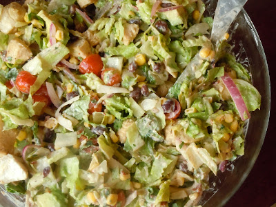 The Savvy Kitchen: Chipotle Chicken Taco Salad