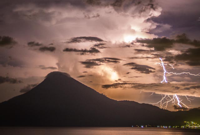 1 of 7: PHOTO FRIDAY: VOLCANO LIGHTING STORM