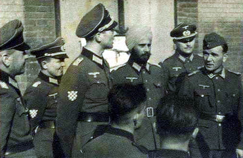 NAZI JERMAN: Foto Sukarelawan India (Legion Freies Indien) Dalam Tubuh ...