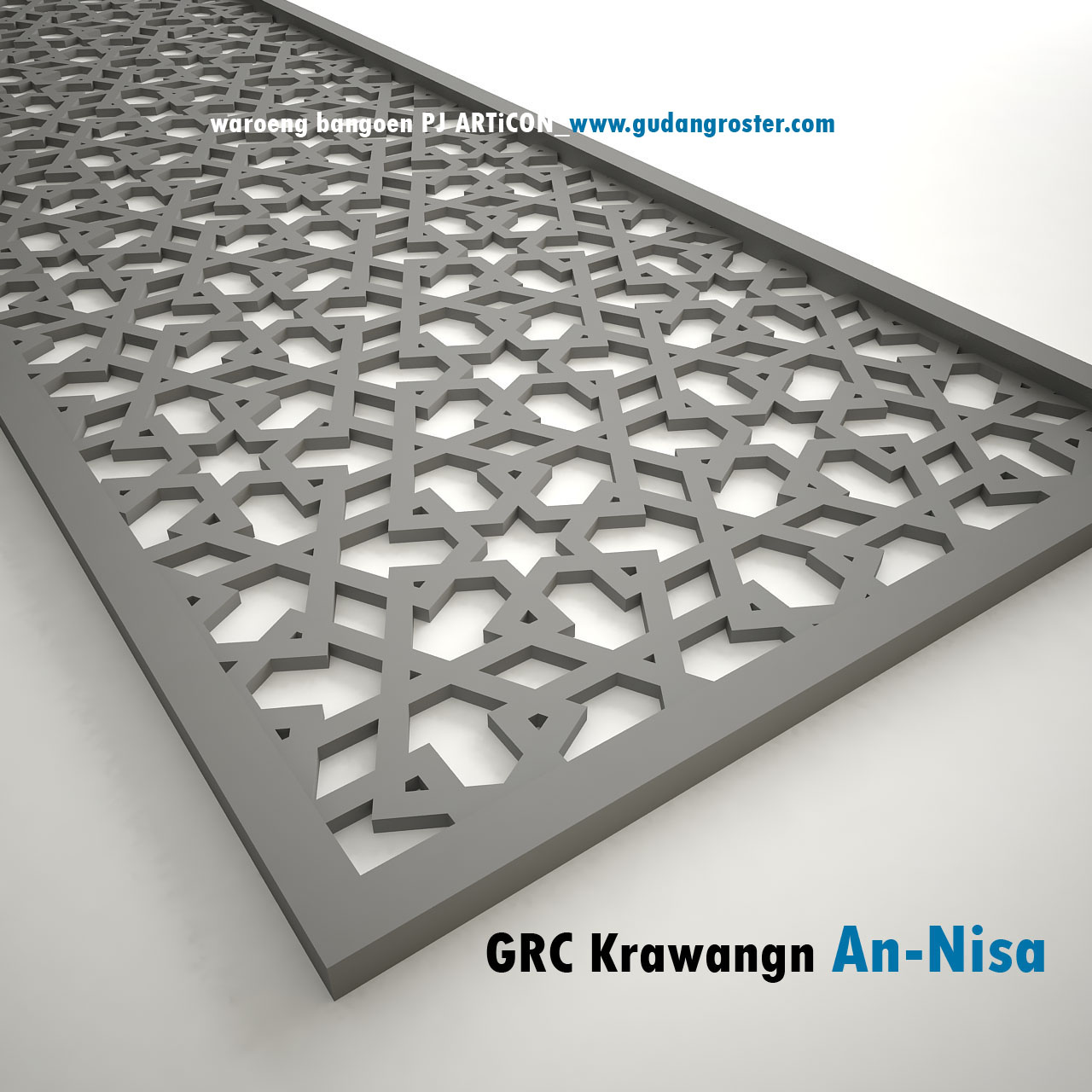 GRC ARTIKON: Alternatif Desain/Motif GRC Krawangan (Islamic Geometric ...