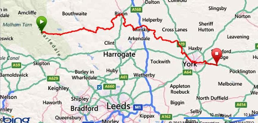 How Hard Can it Be?: Way of the roses ~ Day 2 ~ Grassington to ...